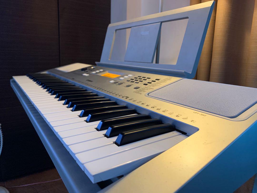 YAMAHA YPT-360, Hobbies & Toys, Music & Media, Musical Instruments on ...