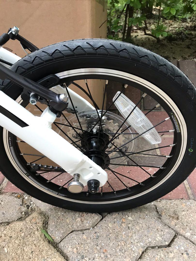 白色 Dahon 變速 交收完成 DAHON MU SL D9 PAA693 9速 16吋鋁合金 折叠車, 運動產品, 單車及配件, 單車 ...