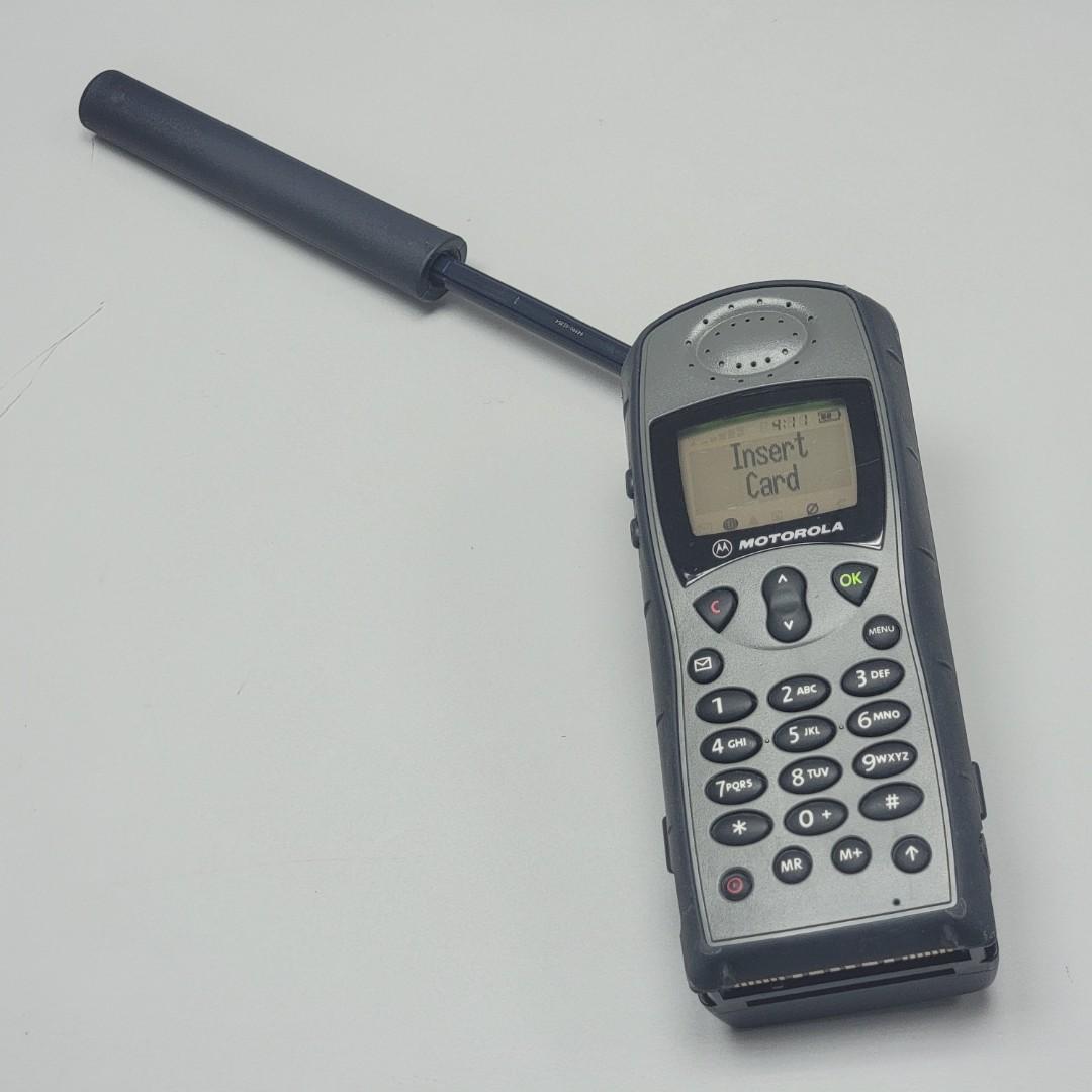 二手 Used GPS Motorola 9505 Iridium Satellite Phone 銥星 衛星電話 美國製造 Made in ...