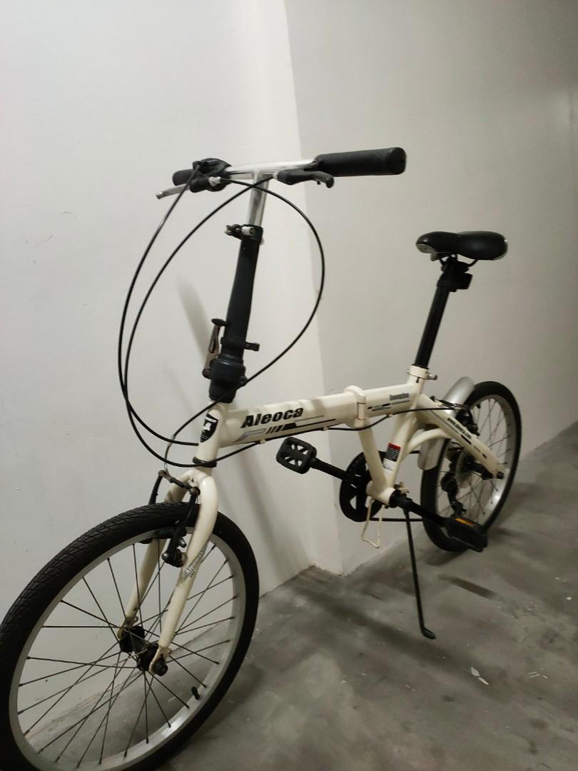 Aleoca Esecuzion folding bike, Sports Equipment, Bicycles & Parts ...