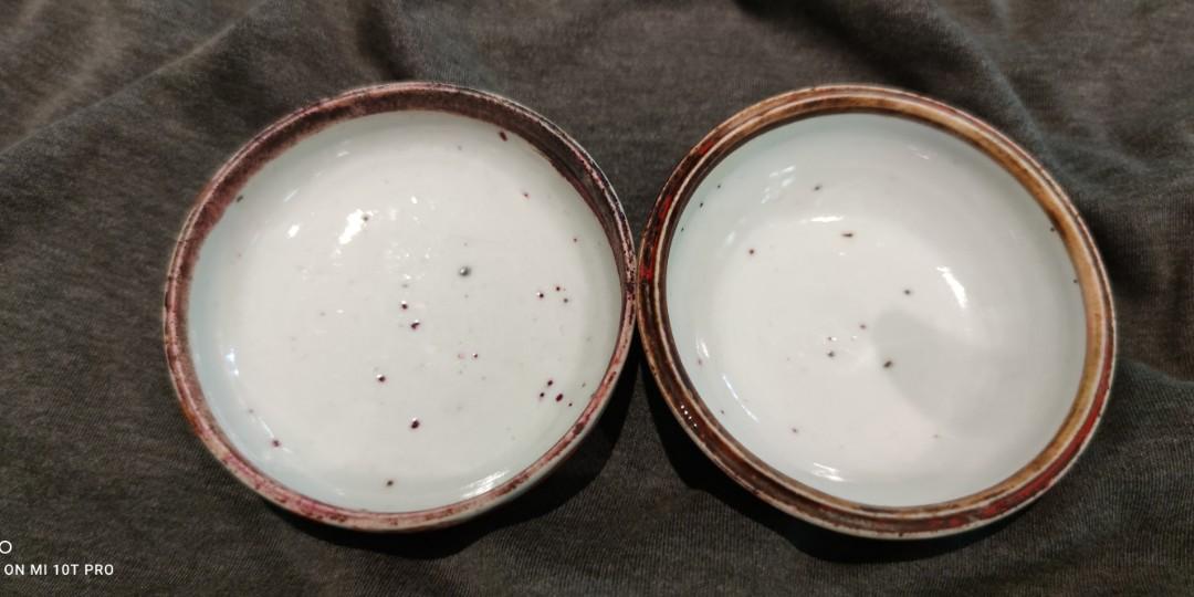 Antique chinese seal paste container, Furniture & Home Living ...