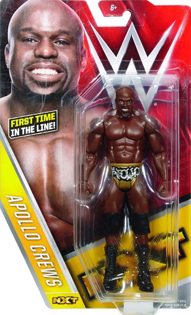 Apollo crews wwe figurine, Hobbies & Toys, Toys & Games on Carousell