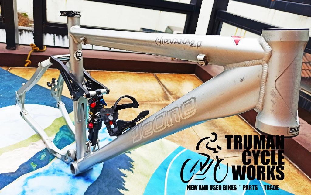 BeOne Nirvana 2.0 full suspension bike frame, Sports Equipment ...