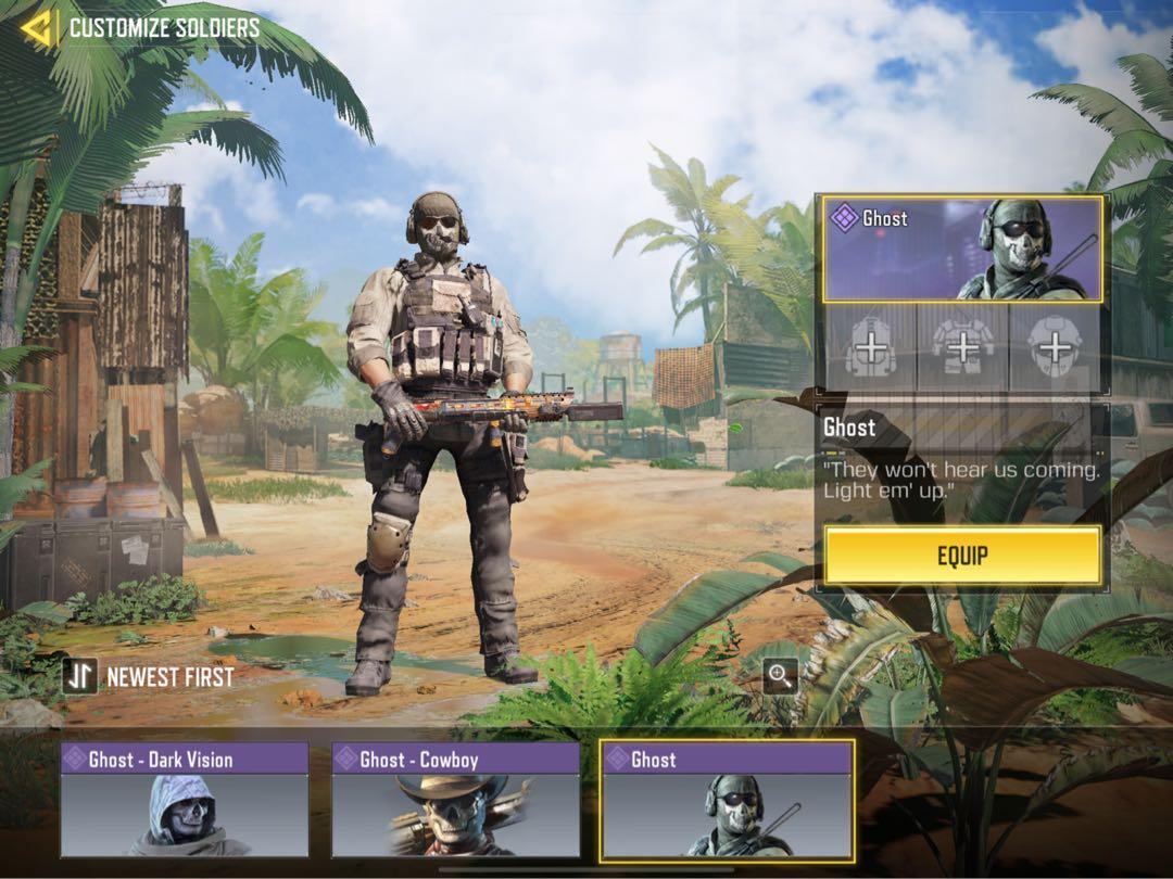 CODM Season 1 legendary (Purple S1 Frame) Rare Account, Video Gaming ...