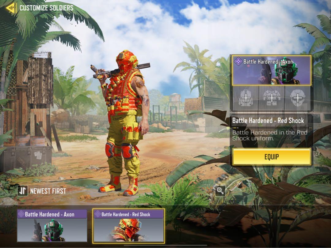 CODM Season 1 legendary (Purple S1 Frame) Rare Account, Video Gaming ...