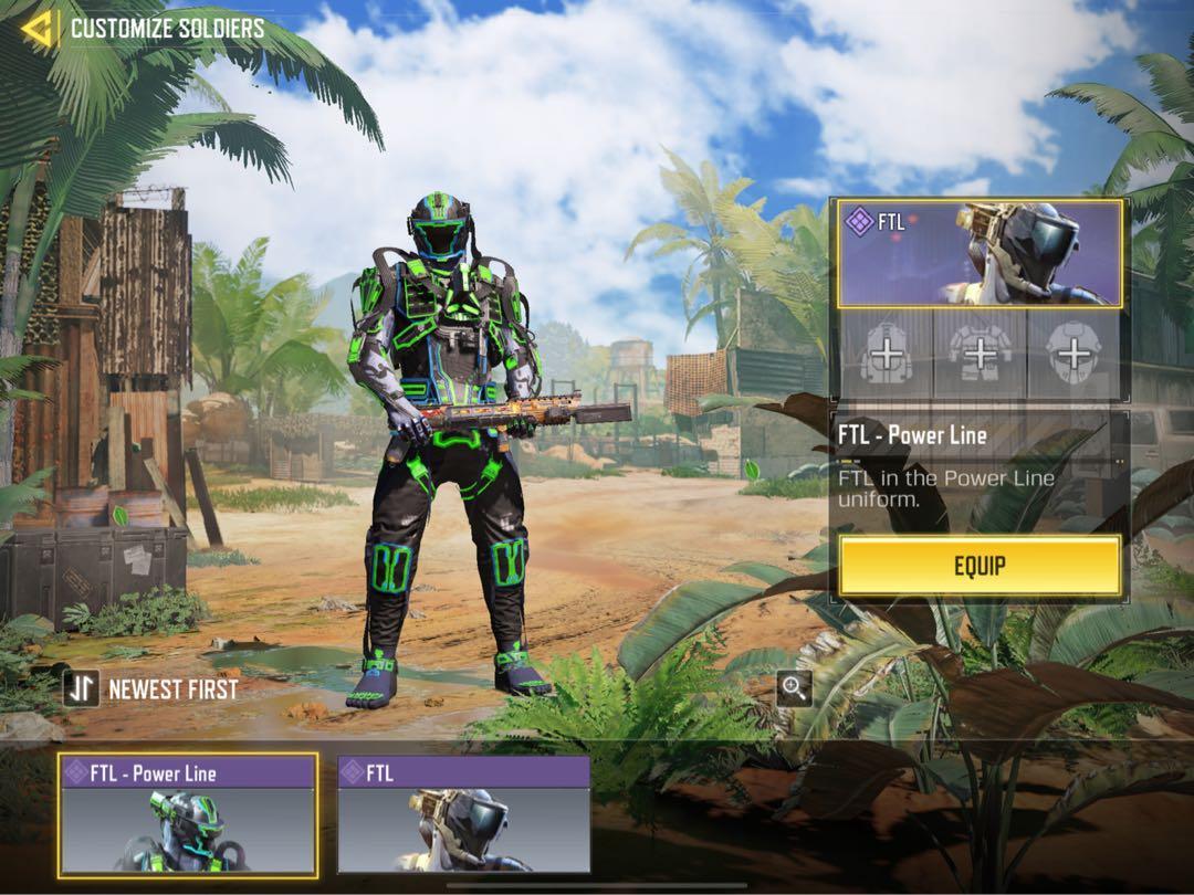 CODM Season 1 legendary (Purple S1 Frame) Rare Account, Video Gaming ...