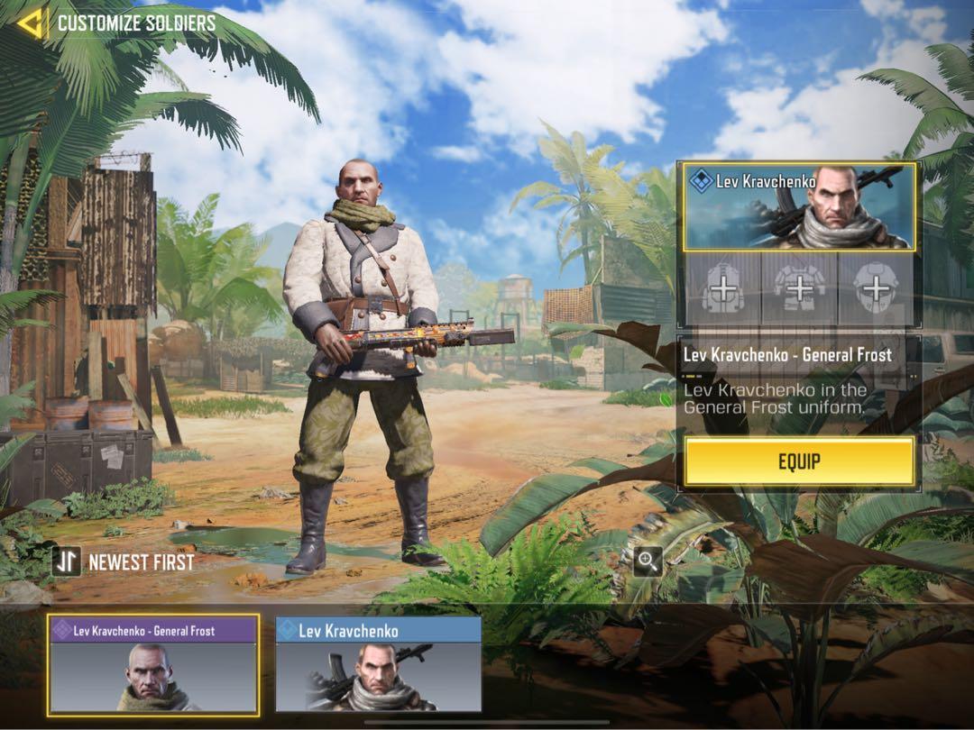 CODM Season 1 legendary (Purple S1 Frame) Rare Account, Video Gaming ...