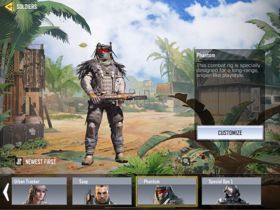 CODM Season 1 legendary (Purple S1 Frame) Rare Account, Video Gaming ...