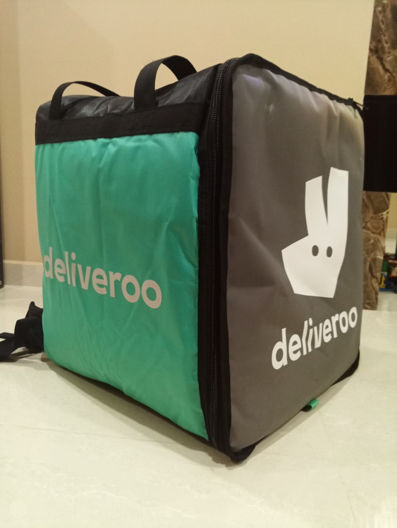 Deliveroo Backpack Thermal Bag, Motorcycles, Motorcycle Accessories on ...