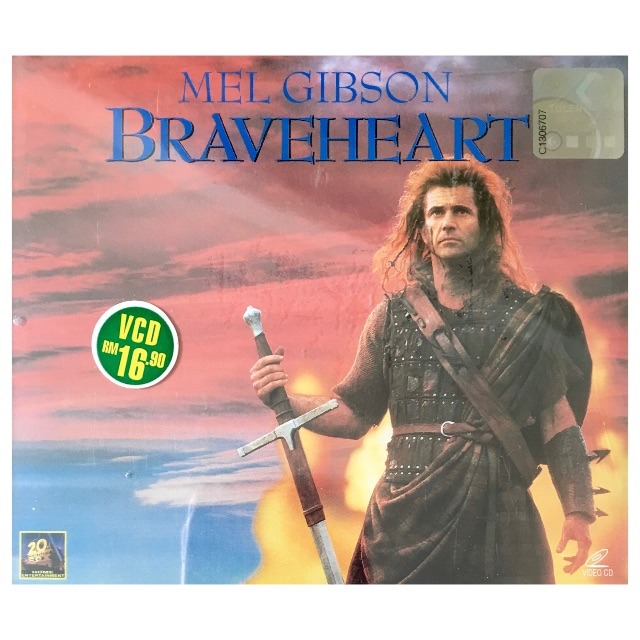 [VCD] Braveheart/ 勇敢的心/ 铁血英雄/ 惊世未了缘/ 梅尔吉勃逊之英雄本色, Hobbies & Toys, Music ...