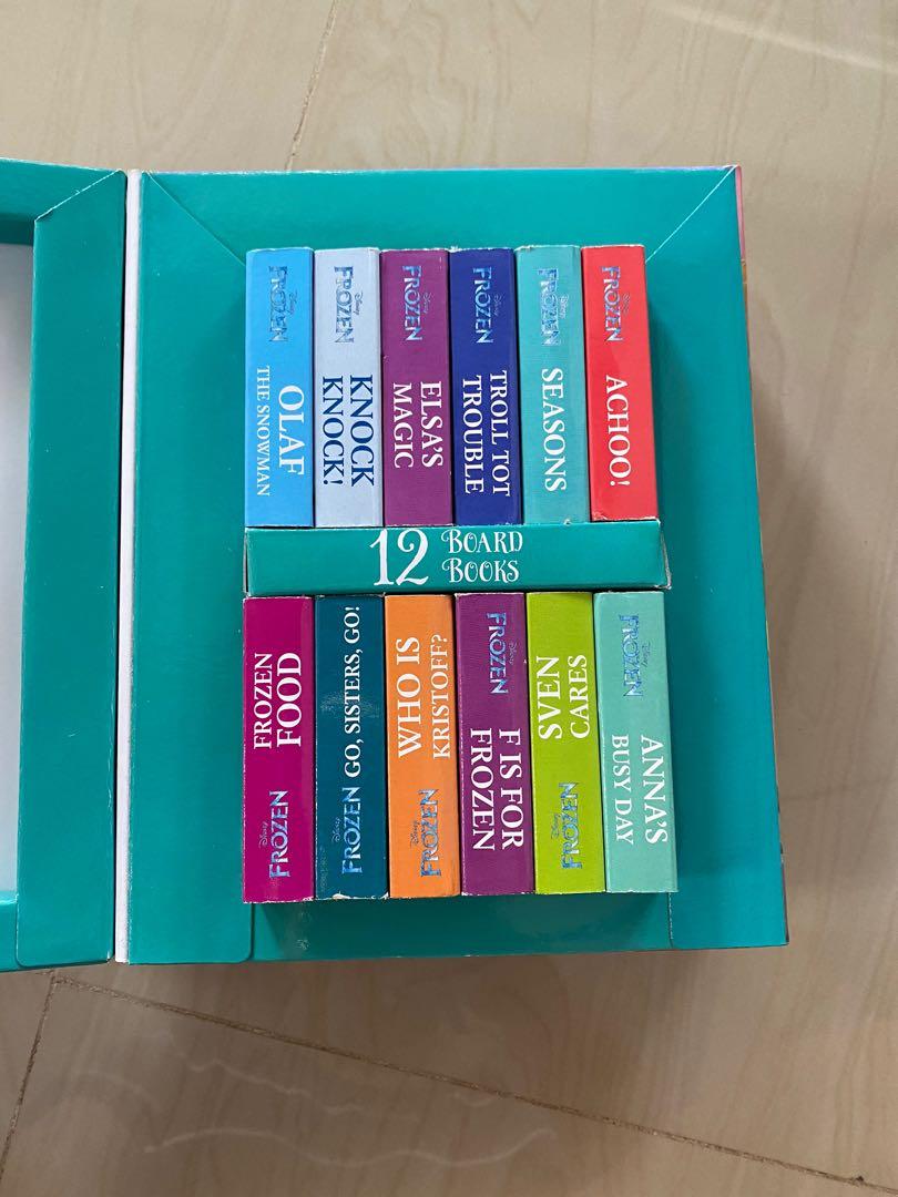 Frozen Mini Board Books Set, Hobbies & Toys, Books & Magazines ...