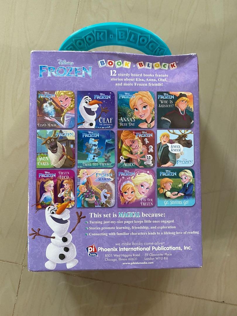 Frozen Mini Board Books Set, Hobbies & Toys, Books & Magazines ...