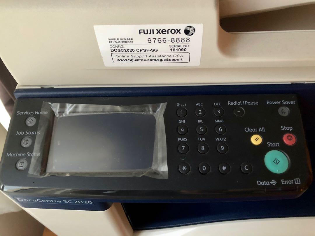 Fuji Xerox DocuCentre SC2020, Computers & Tech, Printers, Scanners ...