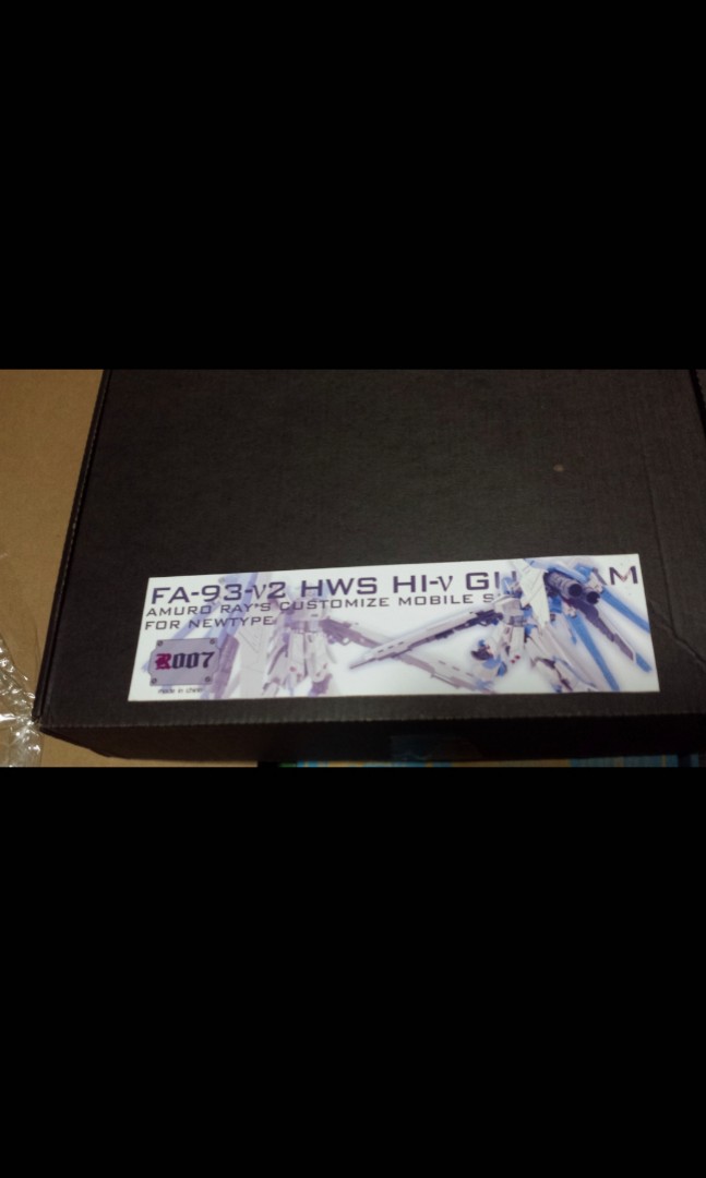 Hg hi nu gundam hws resin, Hobbies & Toys, Toys & Games on Carousell