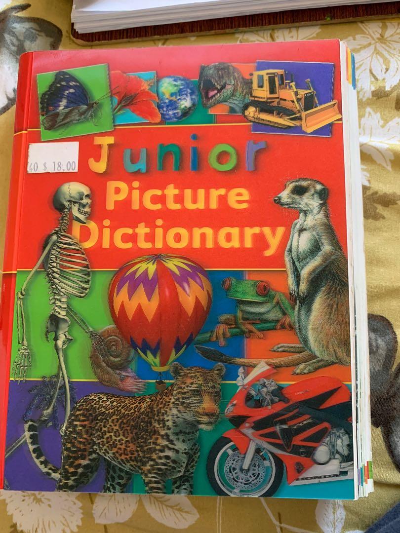 Junior picture dictionary, Hobbies & Toys, Books & Magazines ...