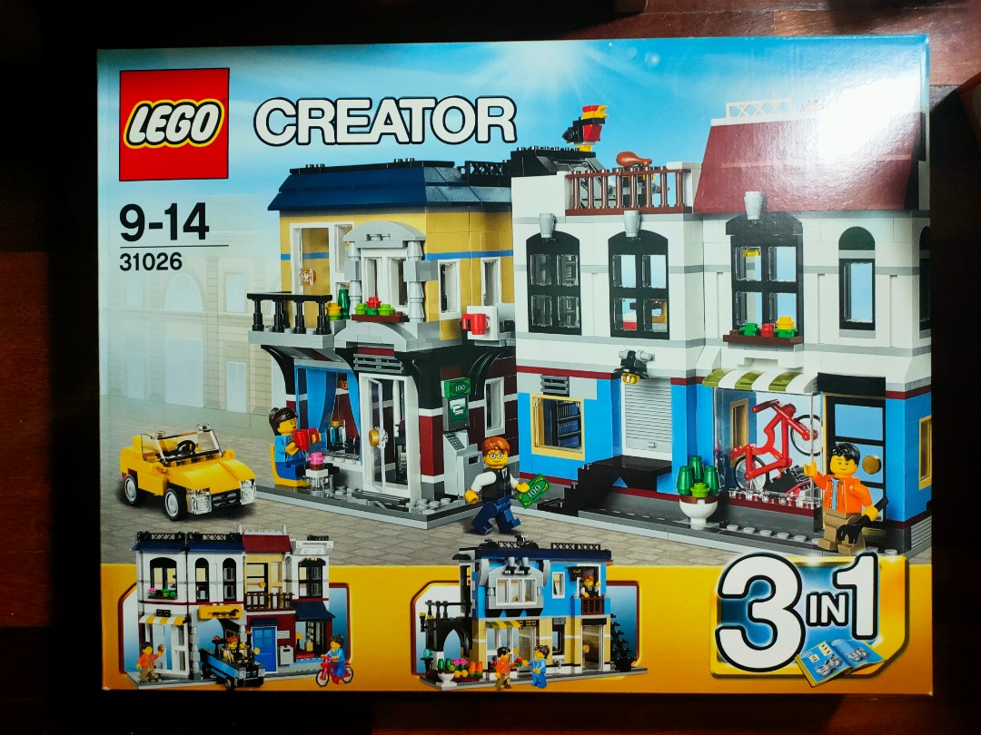 Lego 31026 Bike Shop & Cafe, Hobbies & Toys, Toys & Games on Carousell