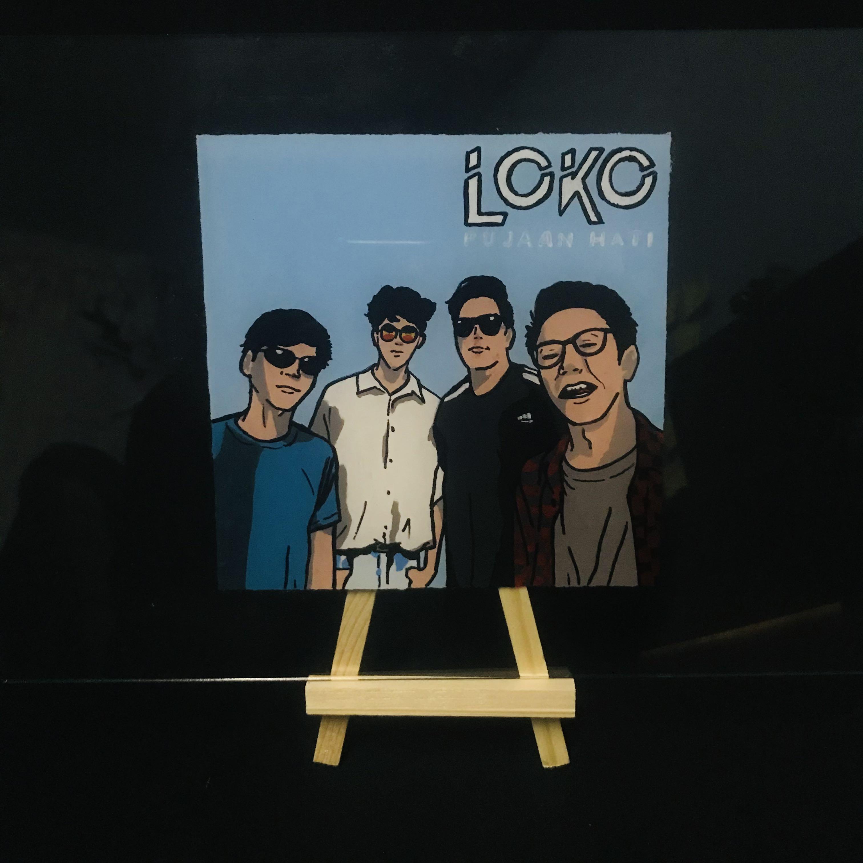 Loko Band (Album Cover), Hobbies & Toys, Stationery & Craft, Art ...