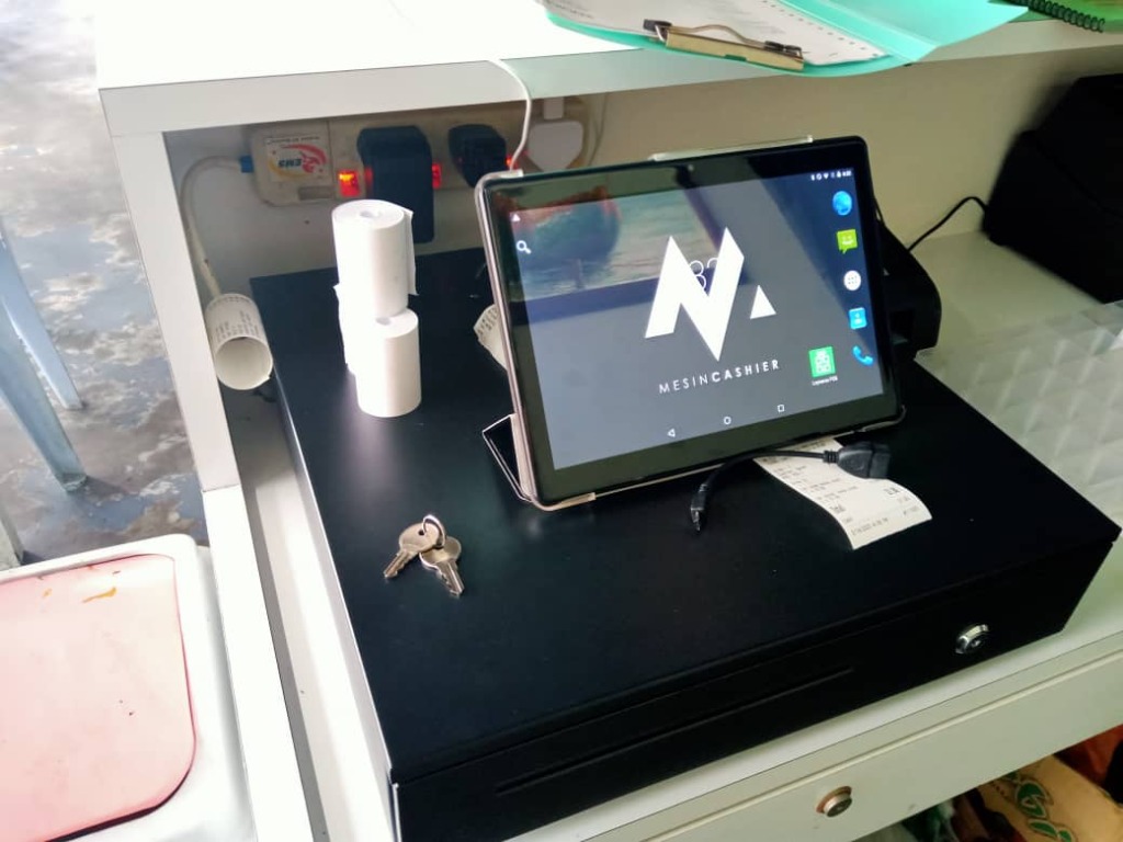 Mesin Cashier POS System Mesin Kaunter E-POS, Computers & Tech, Parts ...
