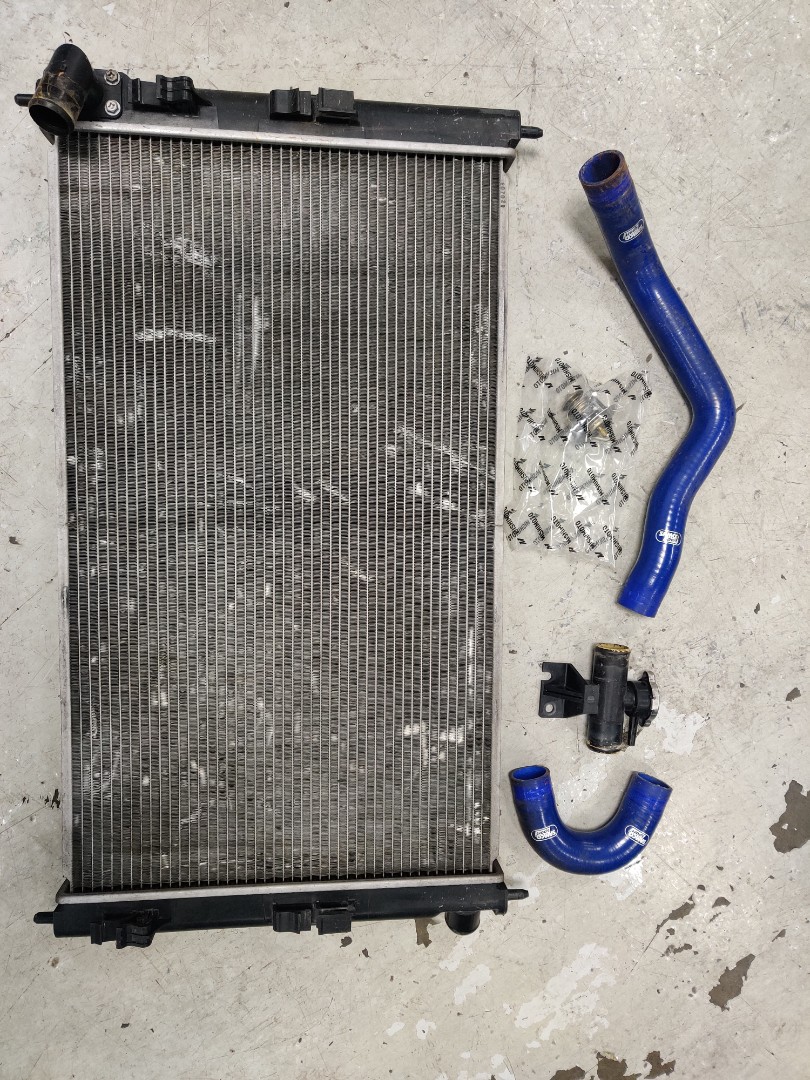 Mitsubishi Evo x / 10 Stock Radiator, Thermostat and Samco Hose, Car ...