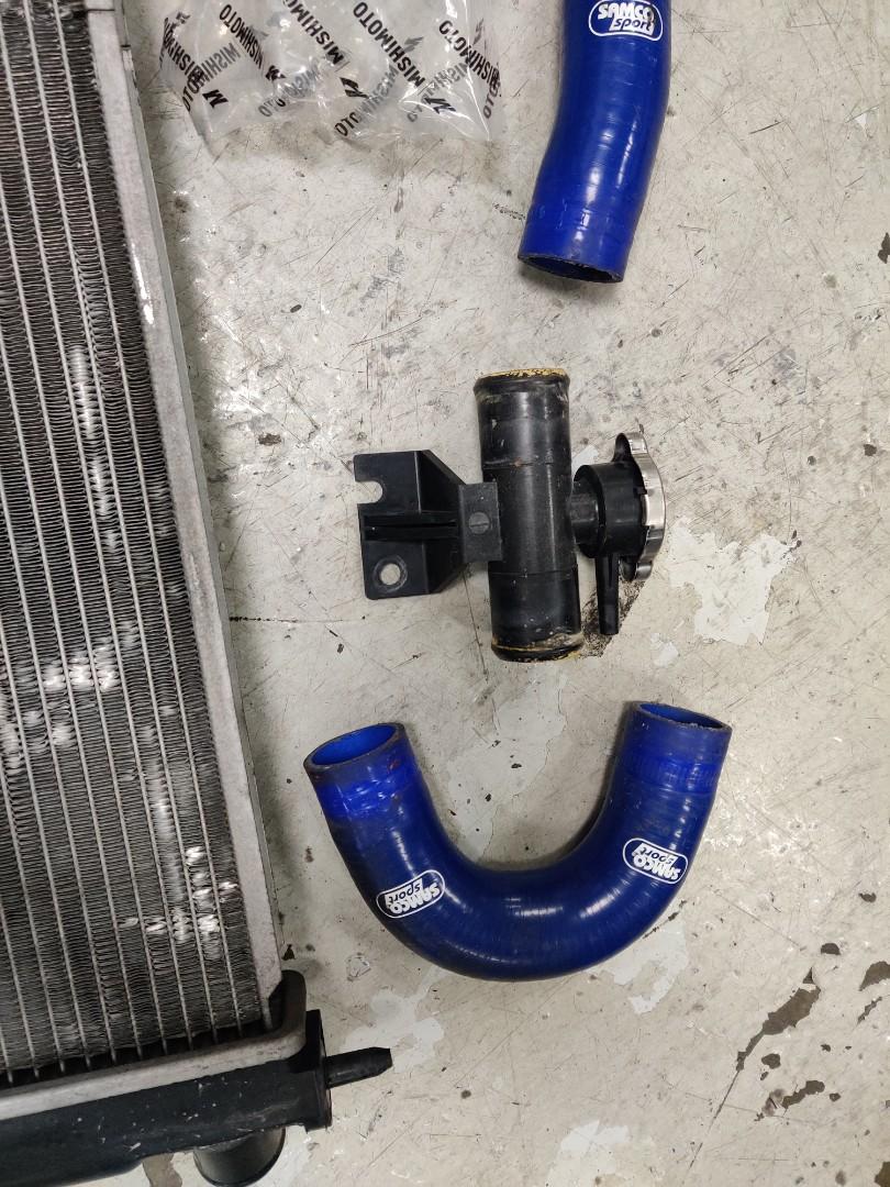 Mitsubishi Evo x / 10 Stock Radiator, Thermostat and Samco Hose, Car ...