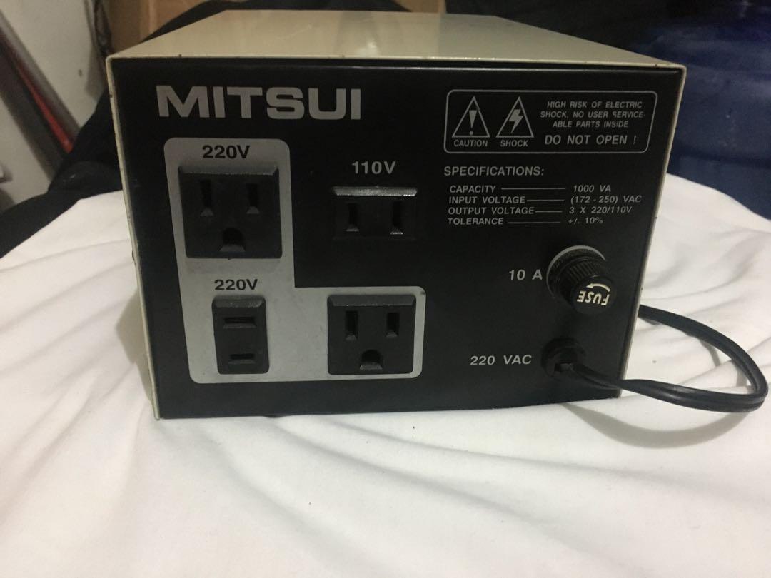 MITSUI 1KVA AVR, Computers & Tech, Parts & Accessories, Other ...