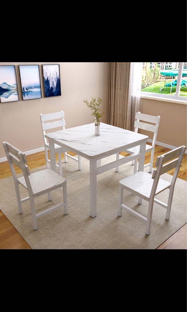 Modern Family dining table and chair combination whole set, Furniture ...