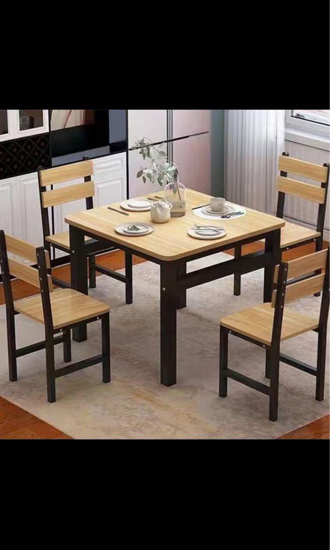 Modern Family dining table and chair combination whole set, Furniture ...
