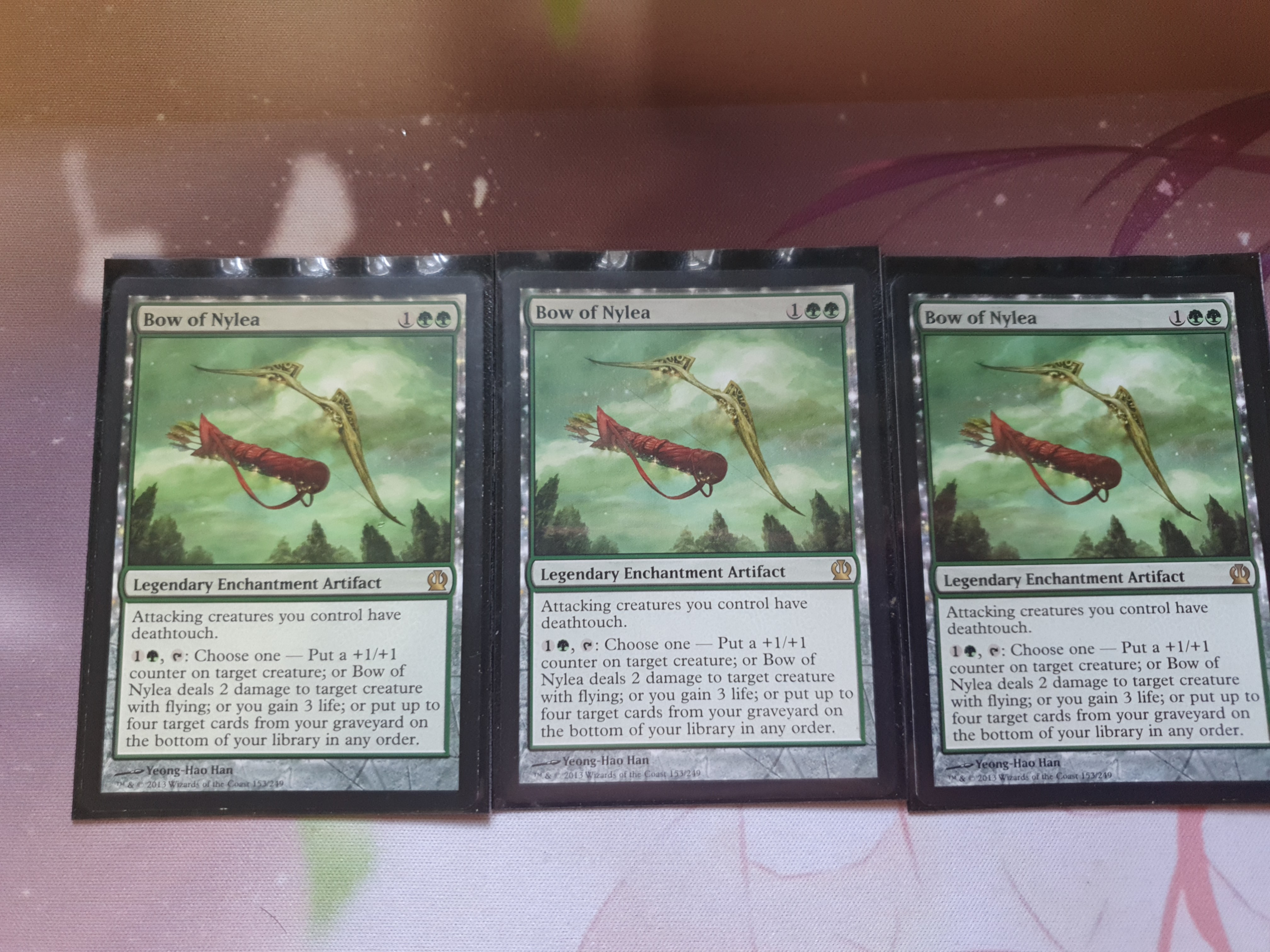 MTG Bow of Nylea, Hobbies & Toys, Toys & Games on Carousell