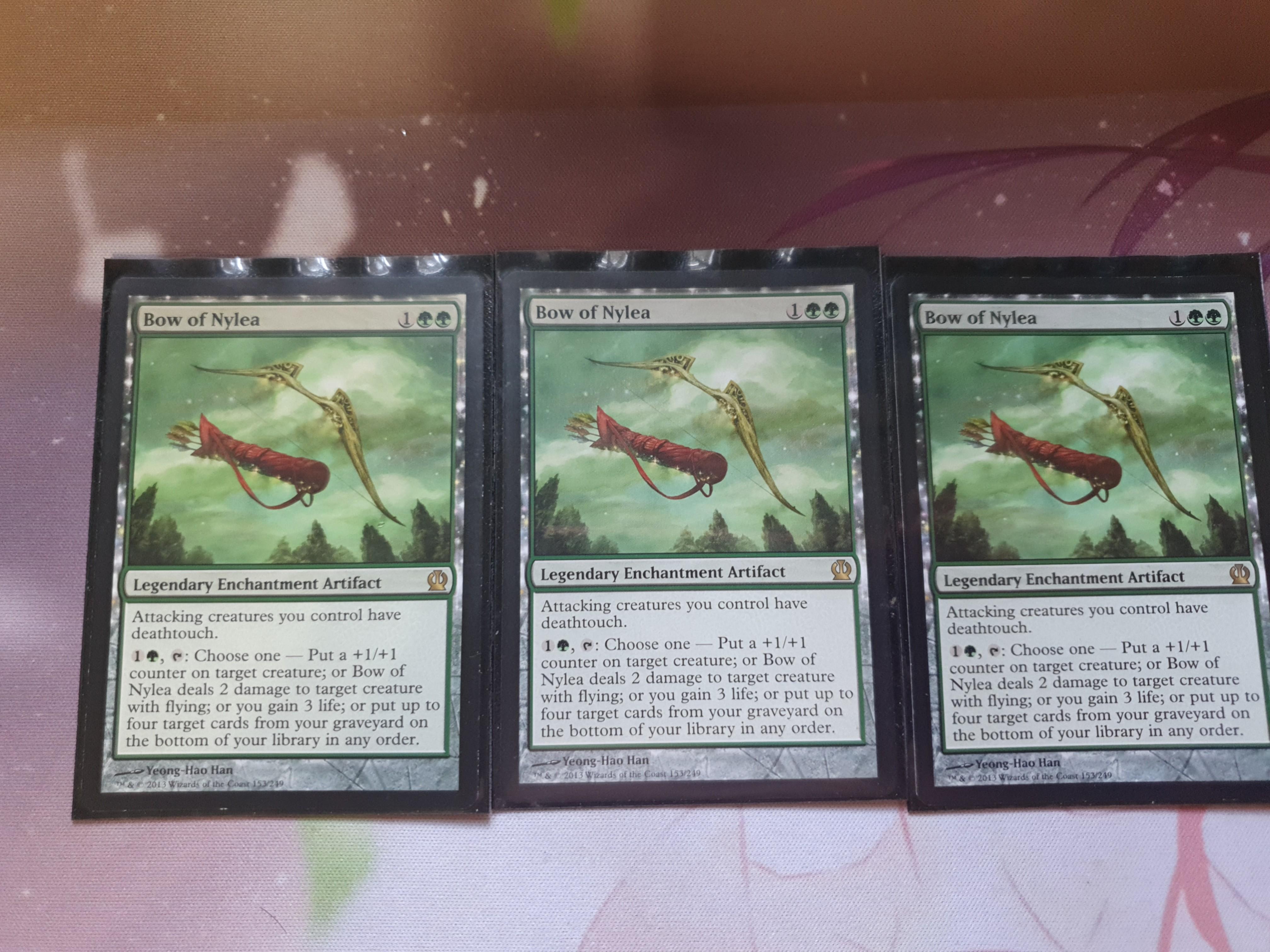 MTG Bow of Nylea, Hobbies & Toys, Toys & Games on Carousell