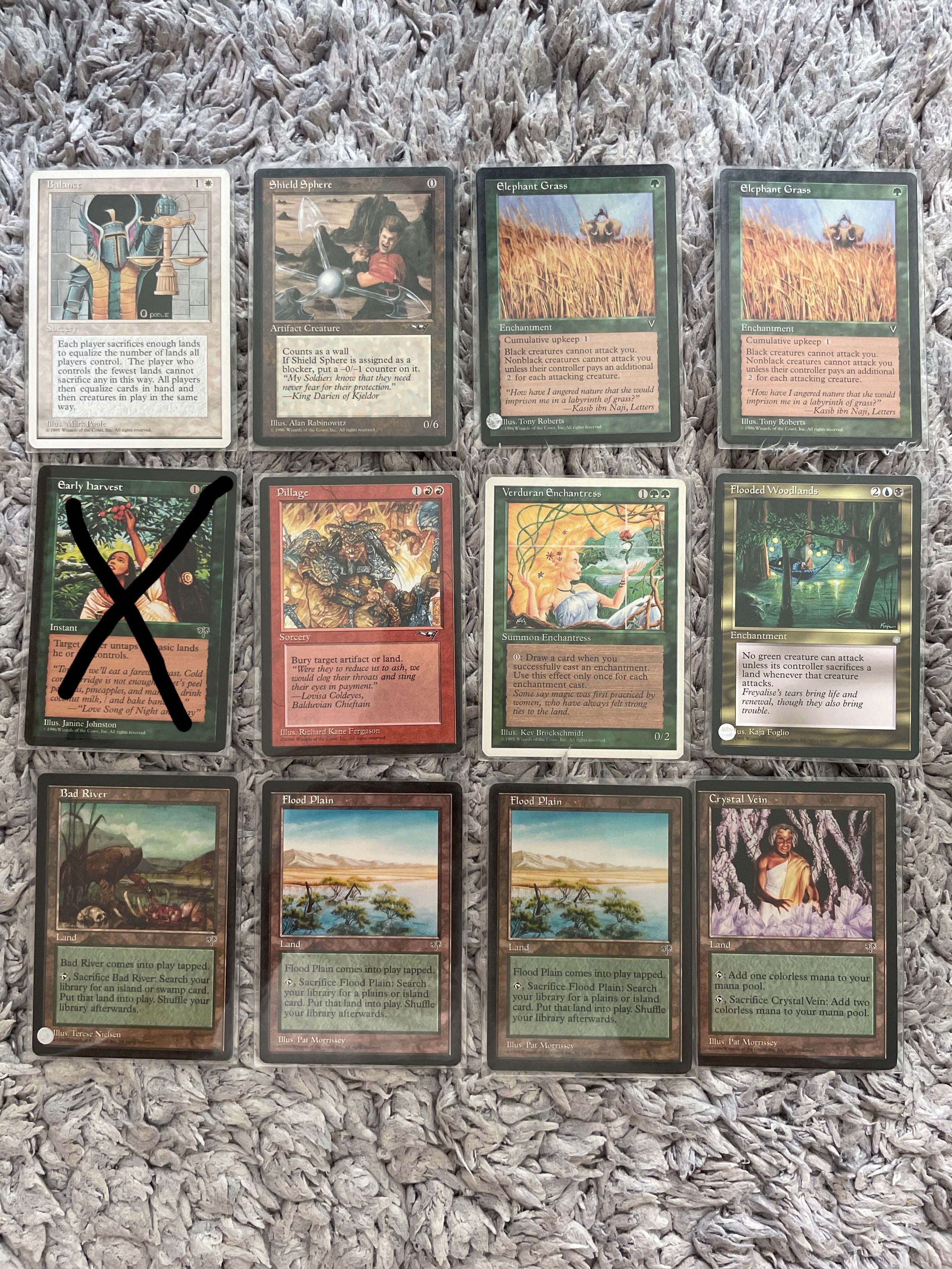 Mtg Cards (vintage edition), Hobbies & Toys, Toys & Games on Carousell