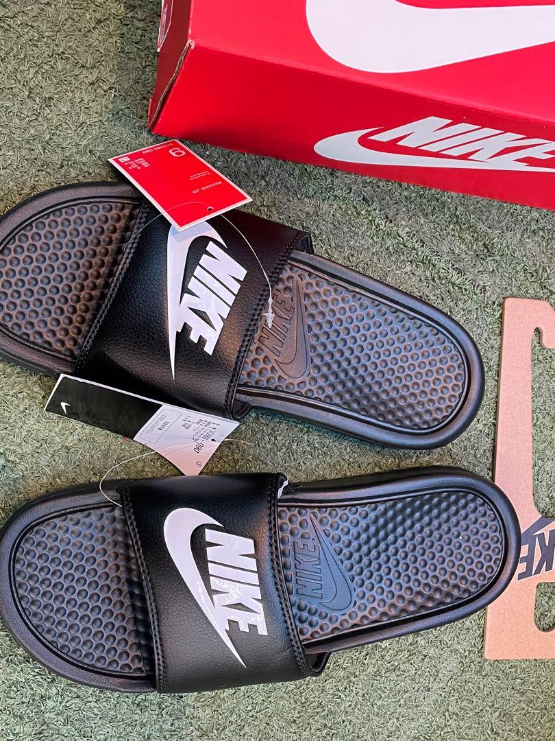 Nike Benassi Slide Mens Original Brandnew, Men's Fashion, Footwear ...