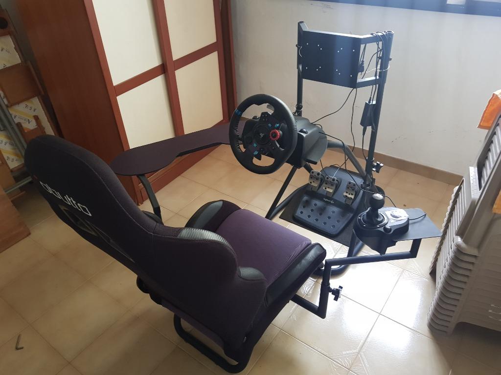 Obutto Ozone Sim Racing Chair, Video Gaming, Video Game Consoles ...