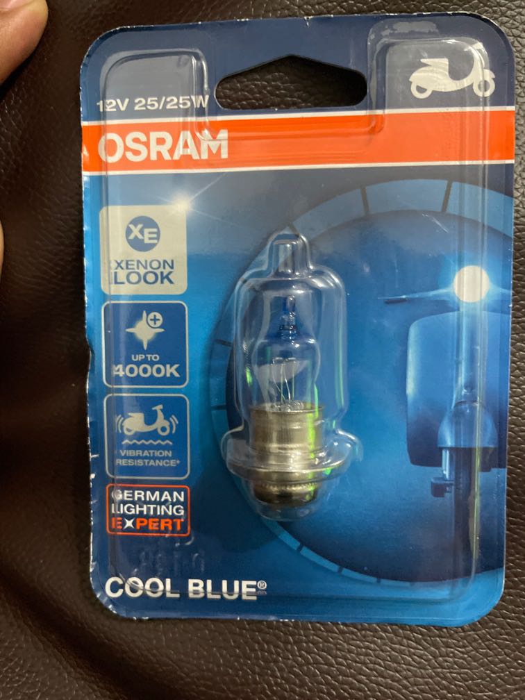 OSRAM headlight, Motorcycles, Motorcycle Accessories on Carousell