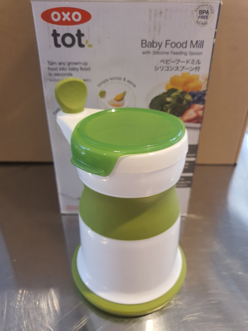 OXO Tot Baby Food Mill, Babies & Kids, Nursing & Feeding, Weaning & Toddler Feeding on Carousell