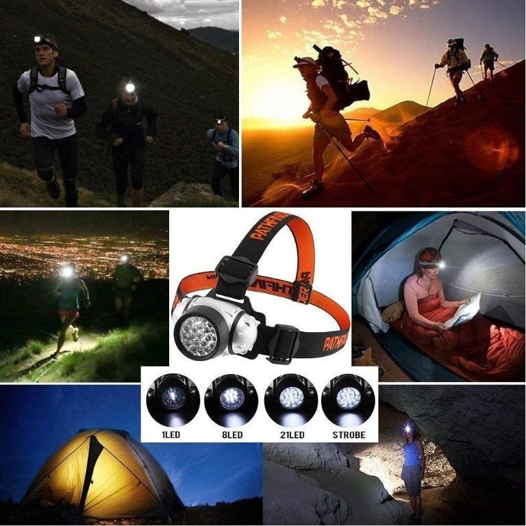 PATHFINDER 21 LED Headlamp Headlight Head Torch - Lightweight ...