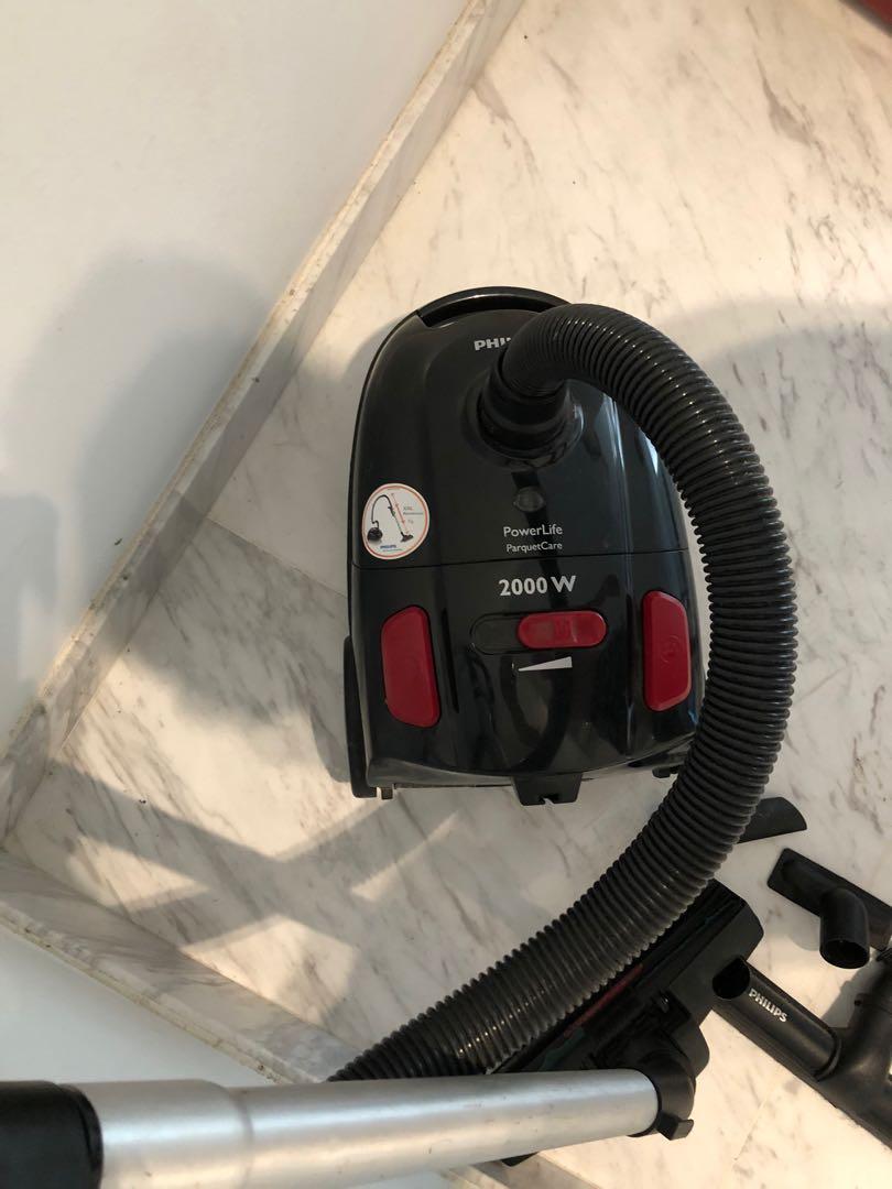 Philips PowerLife ParquetCare 2000 W Vacuum Cleaner, TV & Home ...