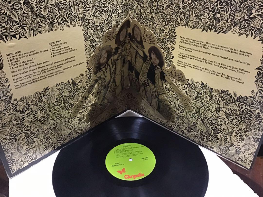 LP Jethro Tull - Stand Up OOP VINYL RECORD WITH POP UP Anubis Piring ...