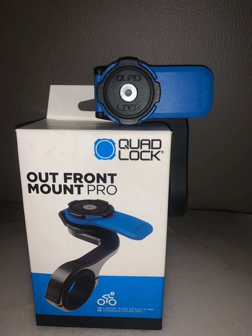 Quad lock Out Front Mount (Pro), Sports Equipment, Bicycles & Parts ...
