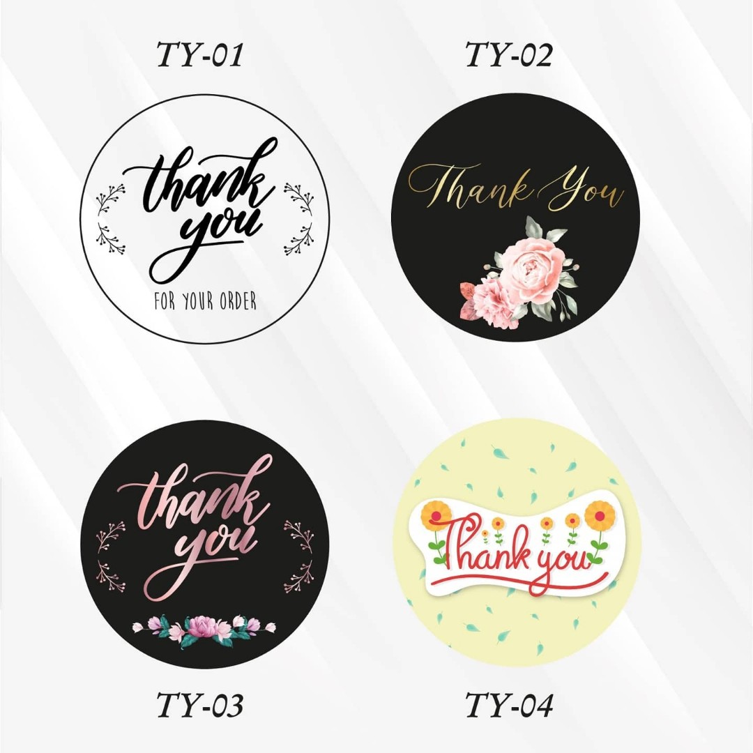 Ready design thank you sticker, Hobbies & Toys, Stationery & Craft, Art ...