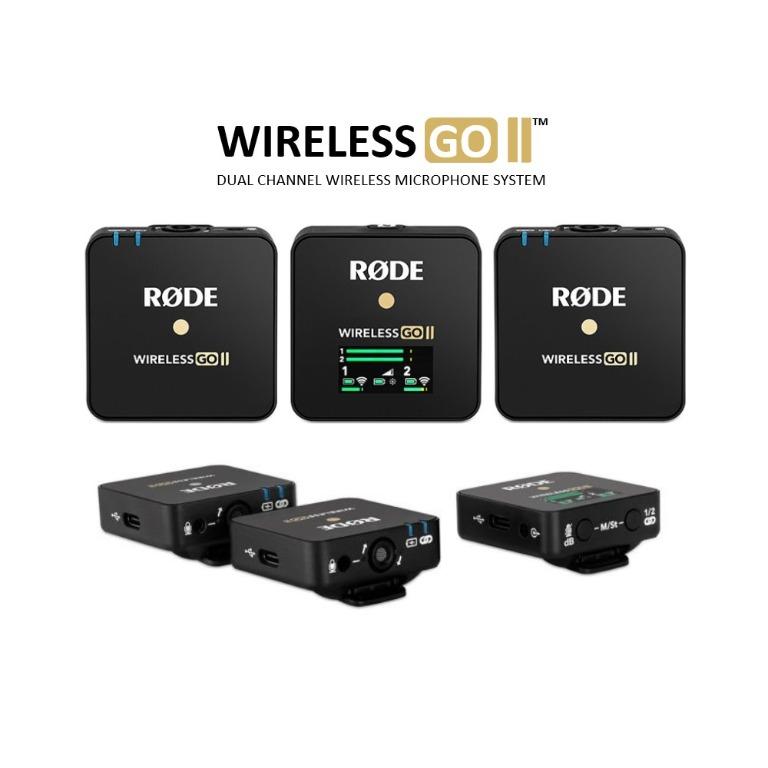 Rode Wireless GO II, Audio, Other Audio Equipment on Carousell