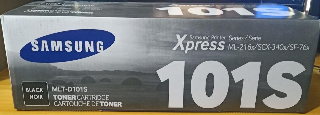 Samsung 101S MLT-D101S Black Original Toner, Computers & Tech, Printers ...