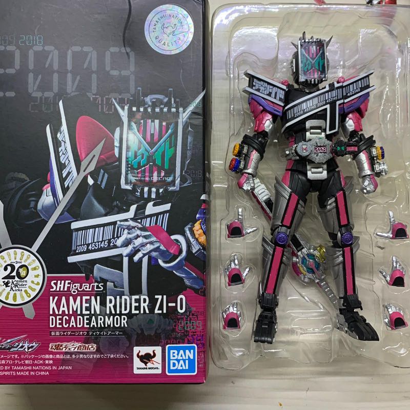 Shf Kamen rider 幪面超人 zio zi-o 時王 decade armor 帝騎形態, 興趣及遊戲, 玩具 & 遊戲類 ...