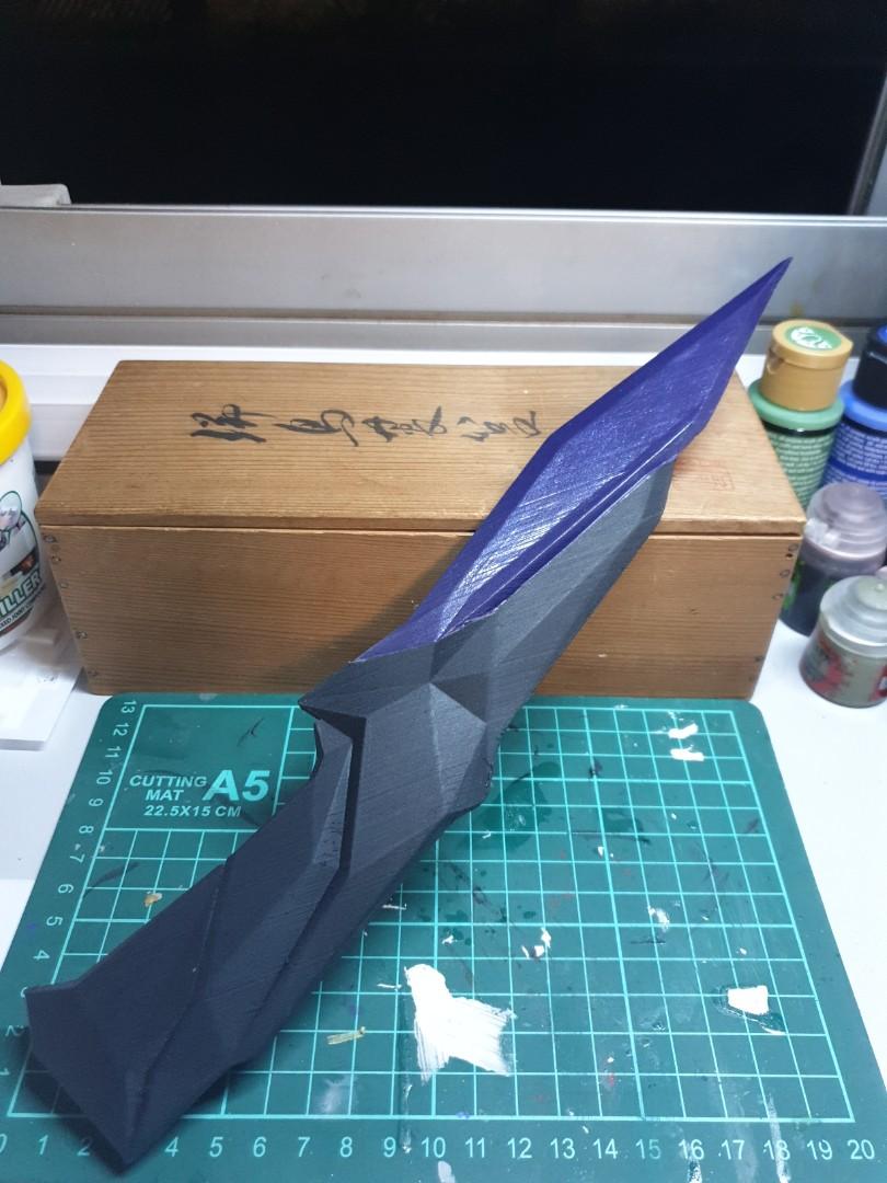 Singularity knife from Valorant, Hobbies & Toys, Toys & Games on Carousell