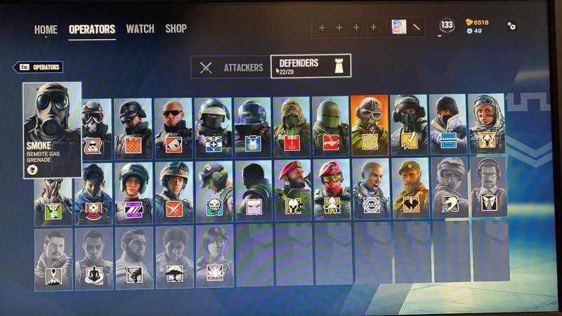 急放！！Steam Pc R6 acc 多角色 少槍skin, 電子遊戲, 遊戲機配件, 遊戲禮物卡及帳戶 - Carousell