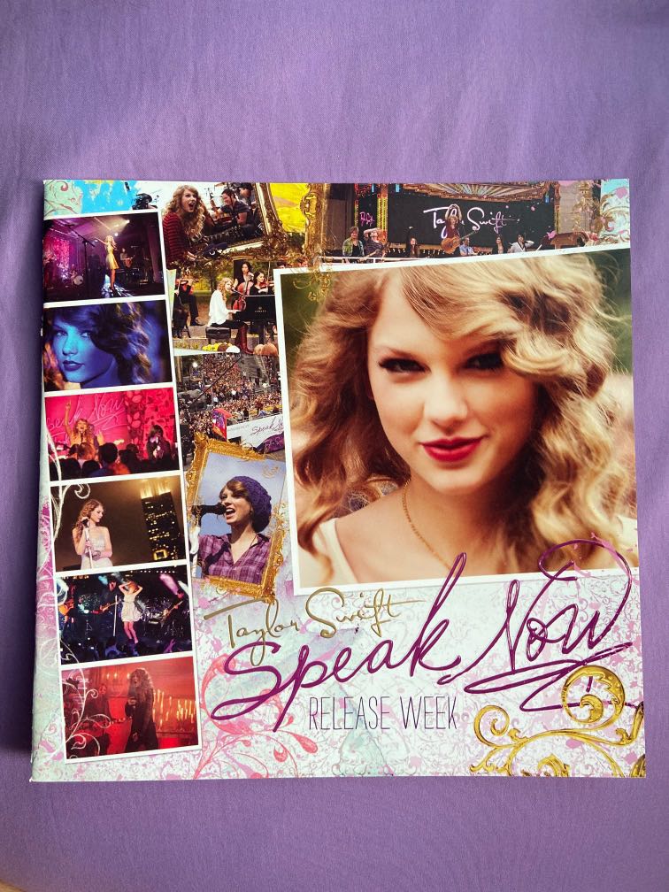 Taylor Swift Speak Now Release Week Book, Hobbies & Toys, Memorabilia ...