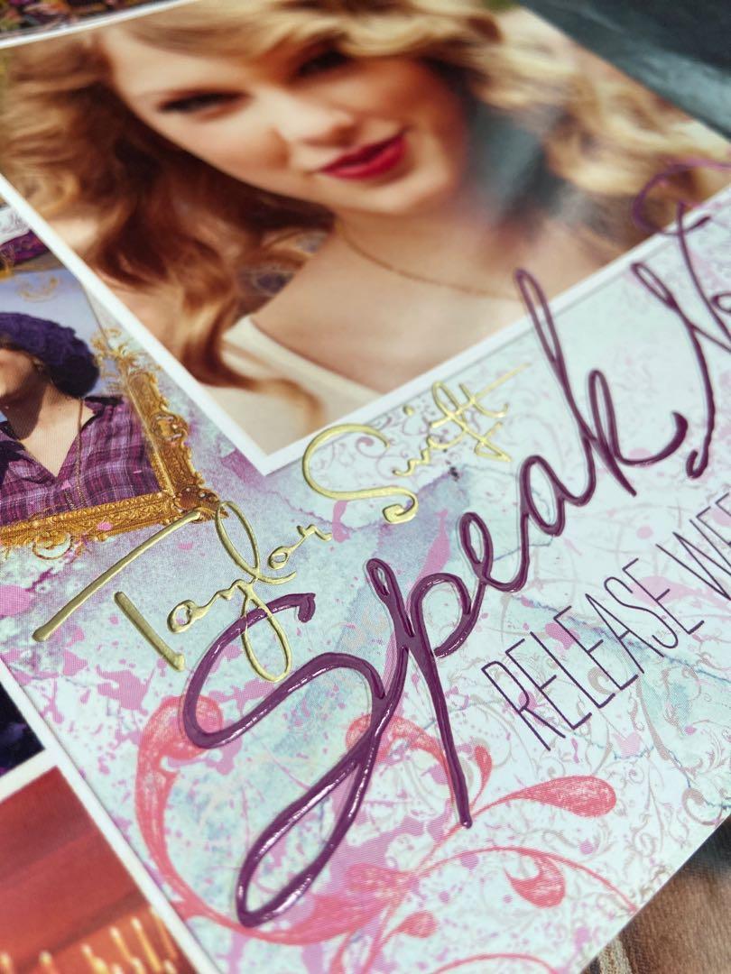 Taylor Swift Speak Now Release Week Book, Hobbies & Toys, Memorabilia ... Taylor Swift Speak Now Release Week Book, Hobbies & Toys, Memorabilia ...