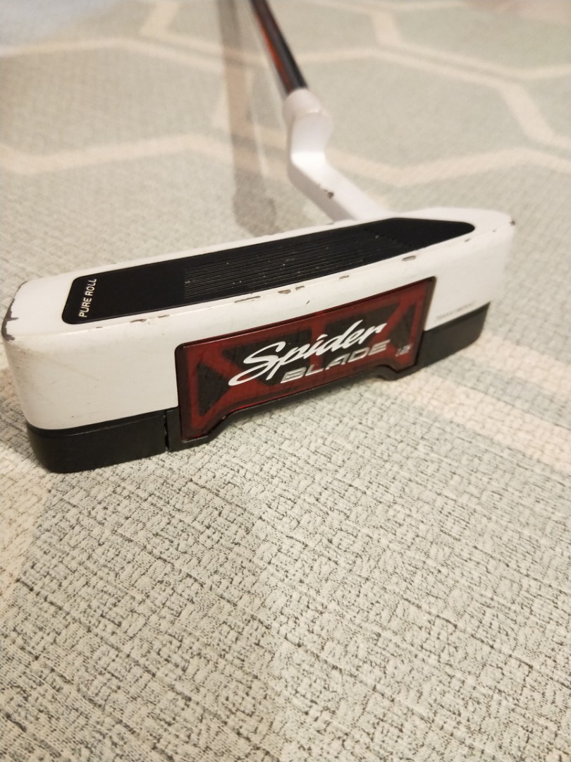 TaylorMade Spider Blade Putter, Sports Equipment, Sports & Games, Golf ...