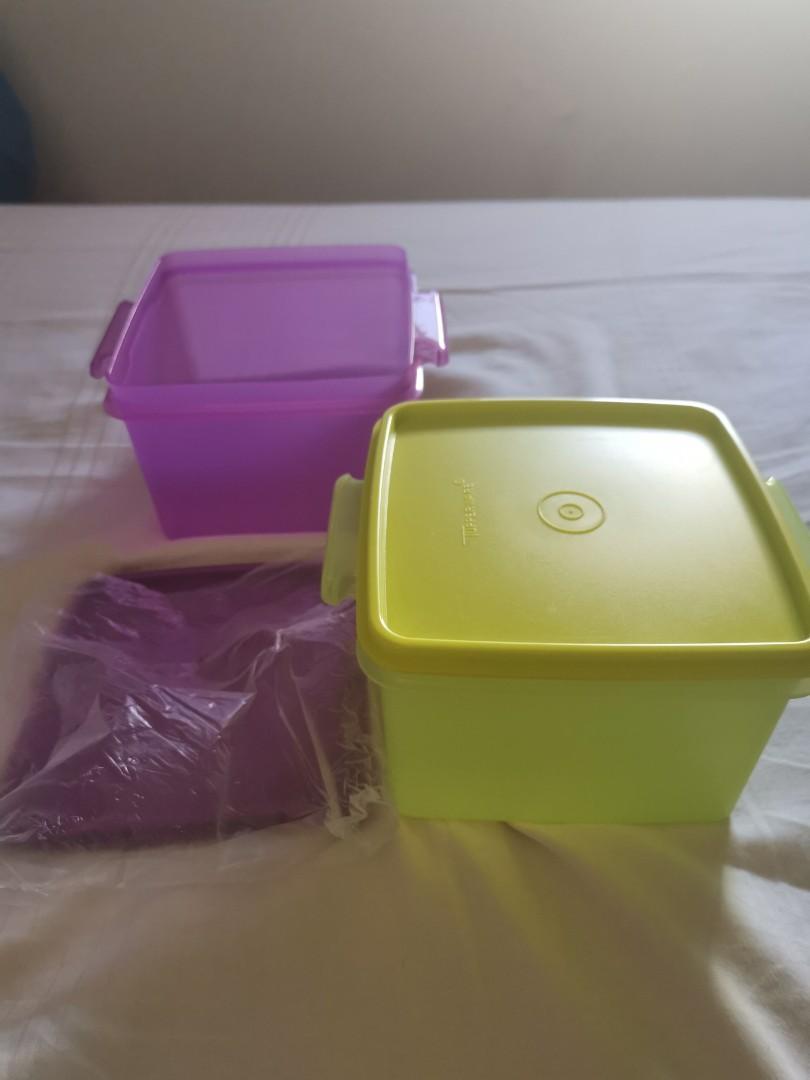 Tupperware Square Containers, TV & Home Appliances, Kitchen Appliances ...
