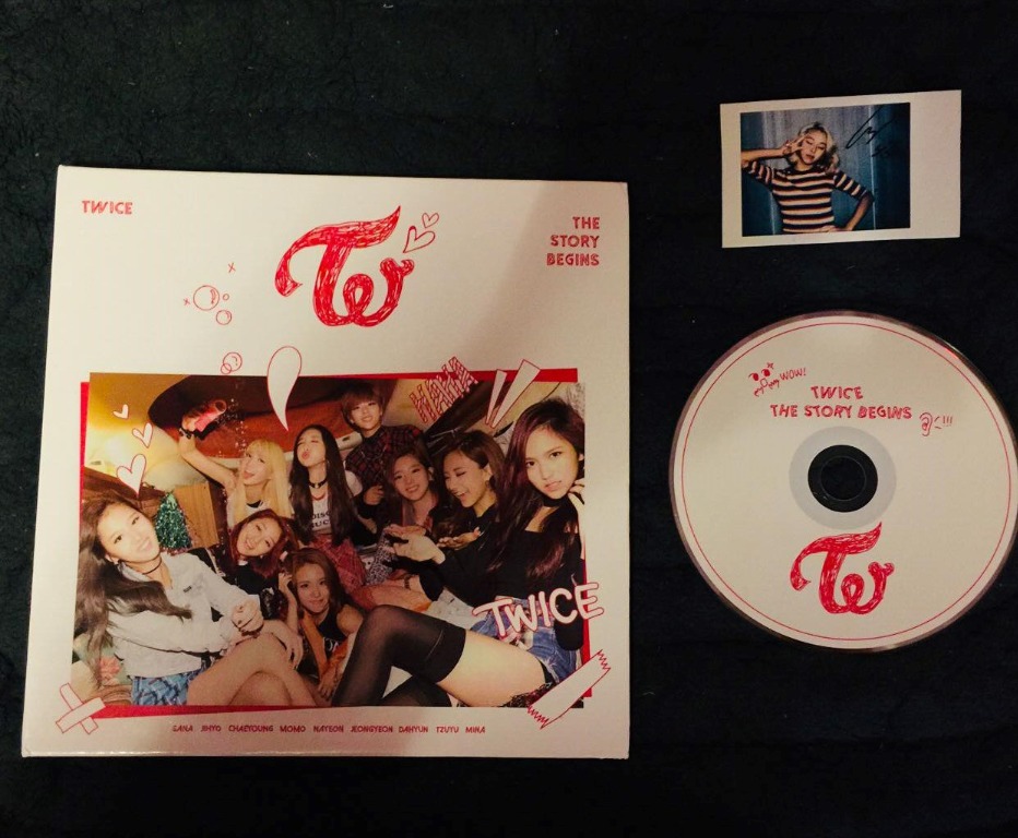 TWICE STORY BEGINS FIRST MINI ALBUM, Hobbies & Toys, Memorabilia ...