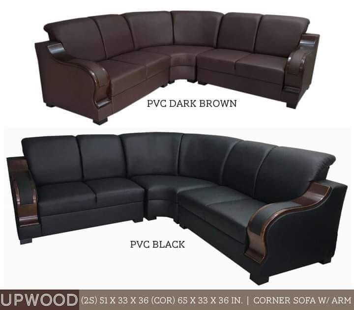 UPWOOD L-SHAPE SOFA SET, Furniture & Home Living, Furniture, Sofas on ...